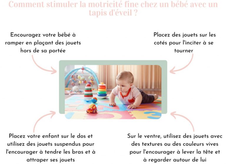 Parcours motricité bébé : 11 modèle pour s'exercer en s'amusant